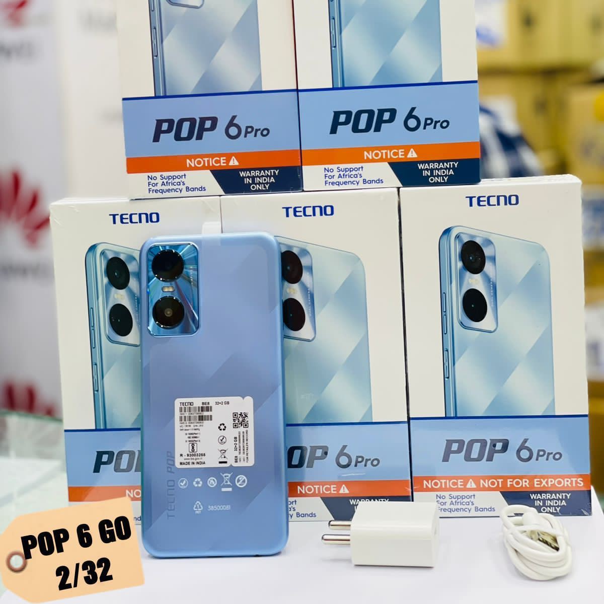 Promo Tecno Pop6 pro new sorti | 67000 FCFA | à Ouagadougou, Burkina Faso | eGoZola